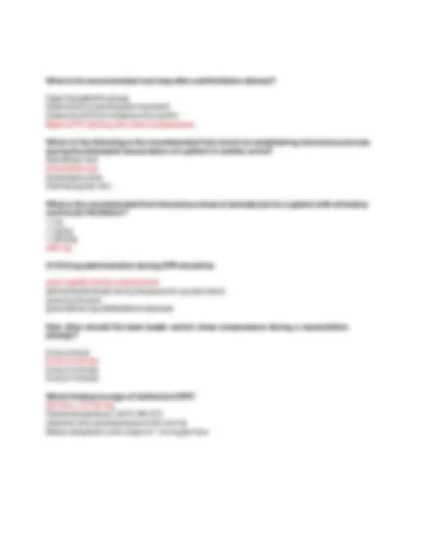 Advanced Cardiovascular Life Support (ACLS) Exam: Practice Questions ...