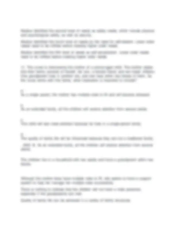 Systems Theory & Maslow's Hierarchy: Exam Review Questions | Exams ...