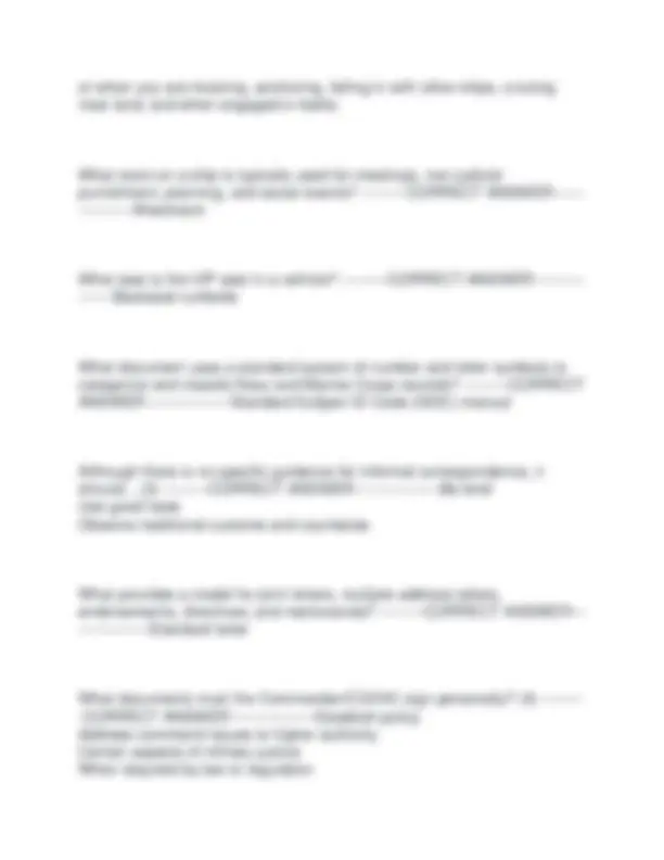 US Navy Final Exam Questions and Answers: A Comprehensive Study Guide ...
