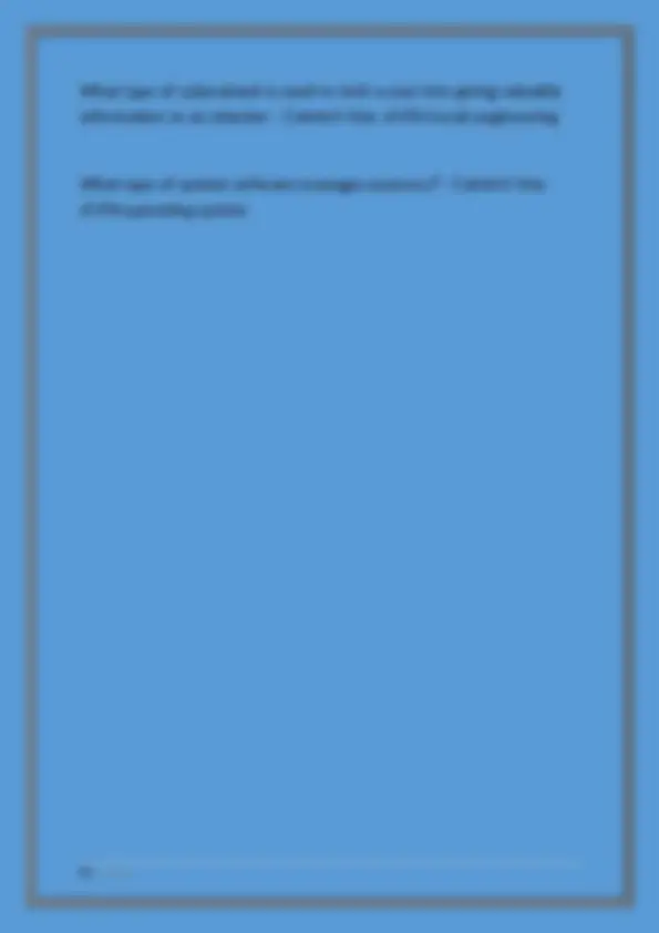 ITE POST EXAM QUESTIONS WITH ANSWERS. | Exams Computer Applications | Docsity