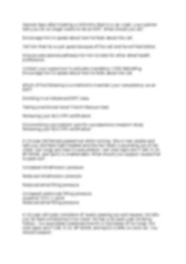 EMD TEST, FINAL EXAM, PRACTICE EXAM AND STUDYGUIDE study set-with 100% ...