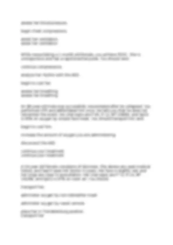 EMD TEST, FINAL EXAM, PRACTICE EXAM AND STUDYGUIDE study set-with 100% ...