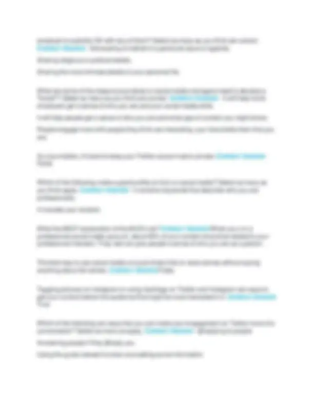 Social Media Journalism Study & Understand examination questions and ...