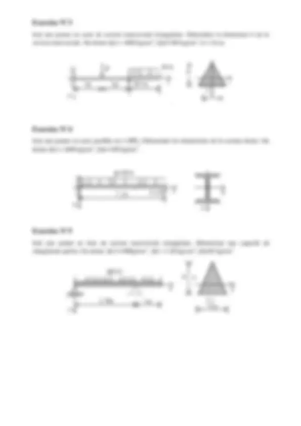 Resistance of Materials Exercises | Exercises Fourier Transform and Series | Docsity