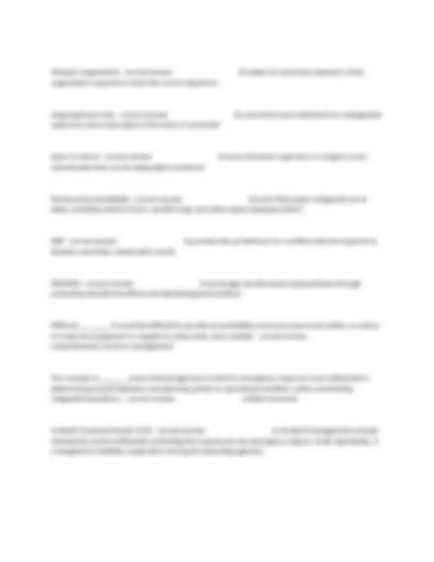 Incident Command System (ICS): Principles and Practices | Exams Nursing | Docsity