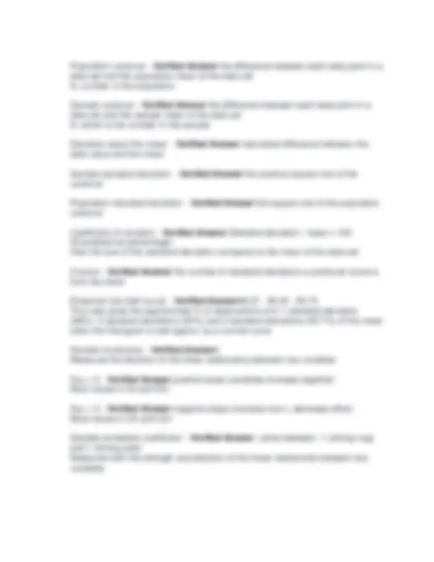 Elementary Statistics: Frequency Distributions, Central Tendency, and ...