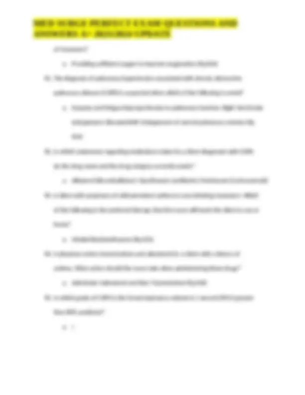 MED SURGE EXAM QUESTIONS & ANSWERS: Respiratory System (2023/2024 ...