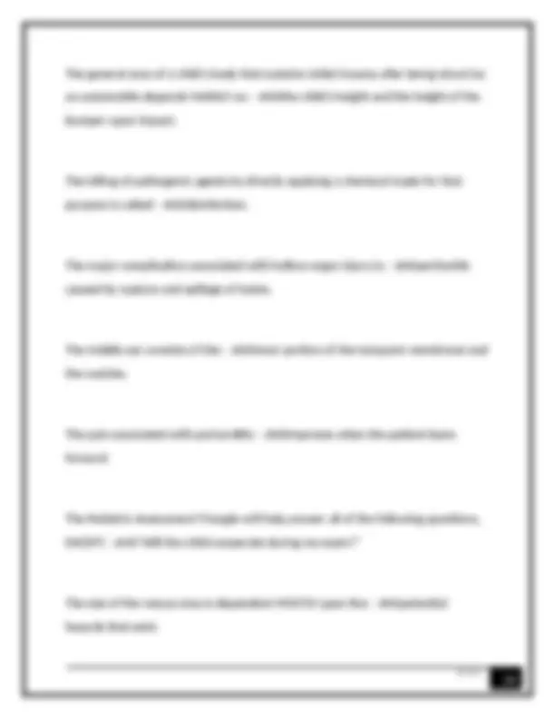 Paramedic Comprehensive Final Exam Practice Questions and Answers ...