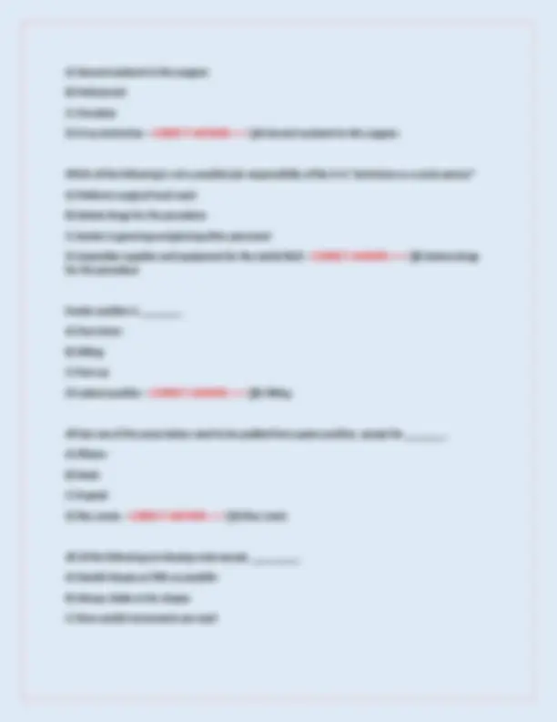 Surgical Instruments: Multiple Choice Questions and Answers | Exams Nursing | Docsity