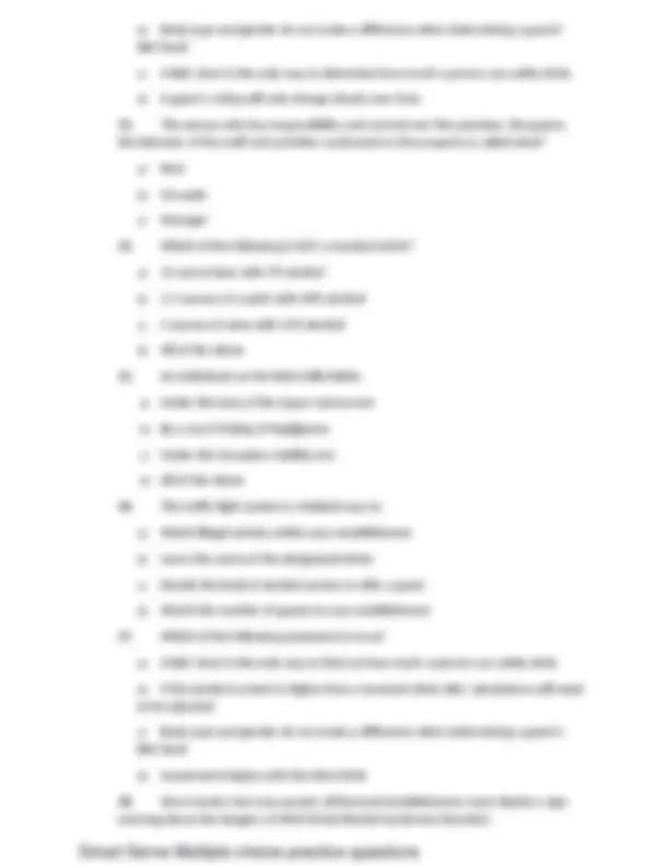 Smart Serve Practice Questions: Multiple Choice Quiz for Alcohol ...