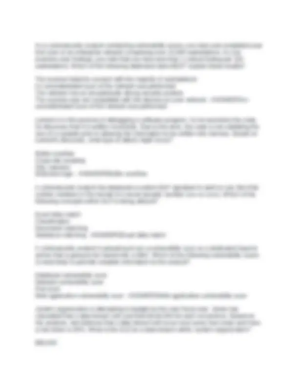 Sec+ Practice Exam #6: Cybersecurity Questions and Answers | Exams ...