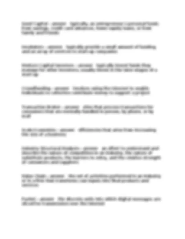 INSY 3330 Exam 1 Questions and Answers: E-Commerce, E-Business, Web 2.0, and More | Exams ...