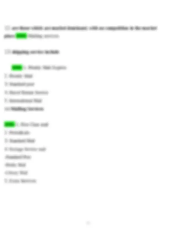 USPS EXAM 421 WINDOW CLERK TEST QUESTIONS AND VERIFIED ANSWERS/ A+ ...