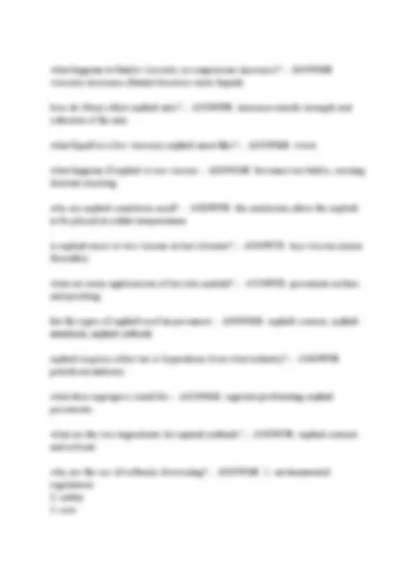 3510 STUDENT QUESTIONS AND CORRECT ANSWERS – ASPHALT | Exams Civil ...