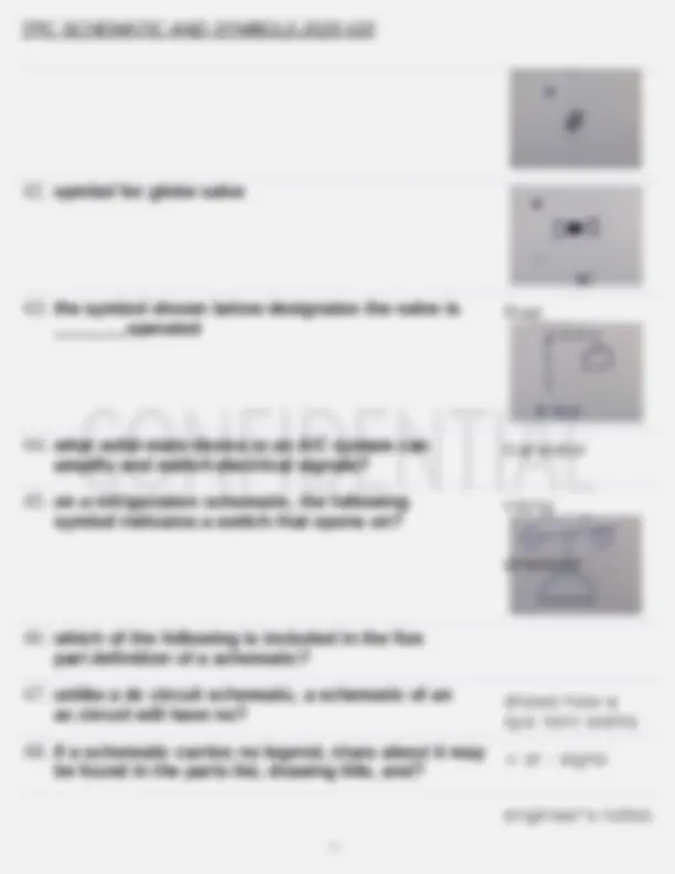 Schematic and Symbols: Exercises and Questions for Technical Professionals - Prof. Raj | Exams ...