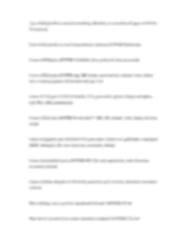 Nurs 5463 Test 1 with Questions and Answers | Exams Nursing | Docsity