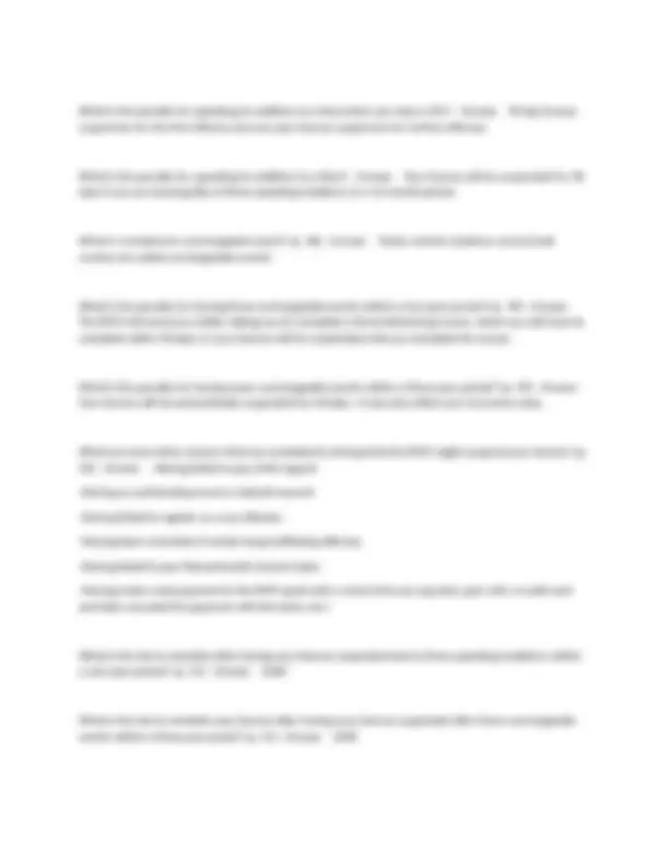 Massachusetts Class D Permit Test Questions and Answers | Exams ...