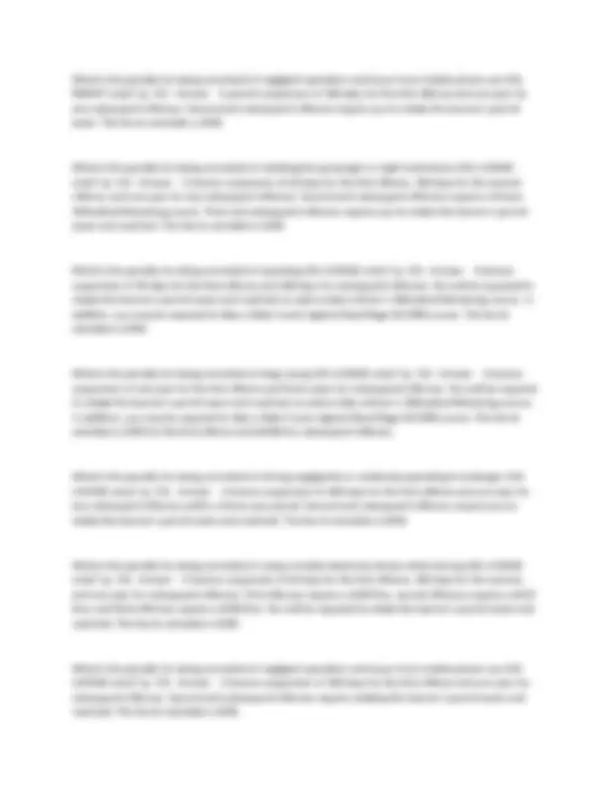 Massachusetts Class D Permit Test Questions and Answers | Exams ...