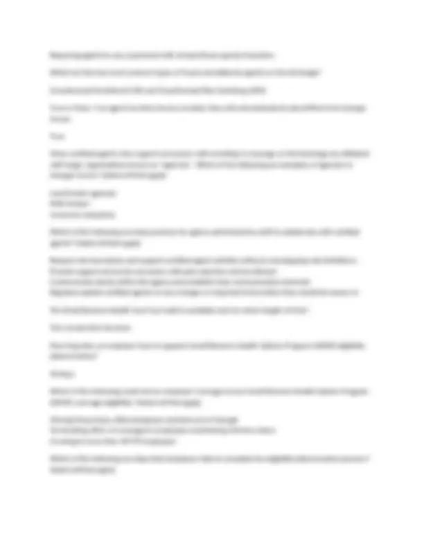 Georgia Access Certification Exam: 64 Questions and Answers | Exams Advanced Education | Docsity