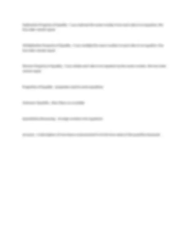 Quantitative Reasoning: Definitions and Explanations | Exams Advanced Education | Docsity