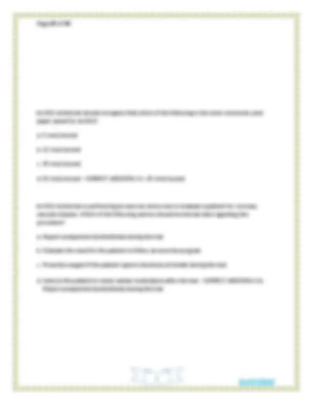 EKG Technician Practice Test: 2024-2025 Questions and Answers | Exams ...