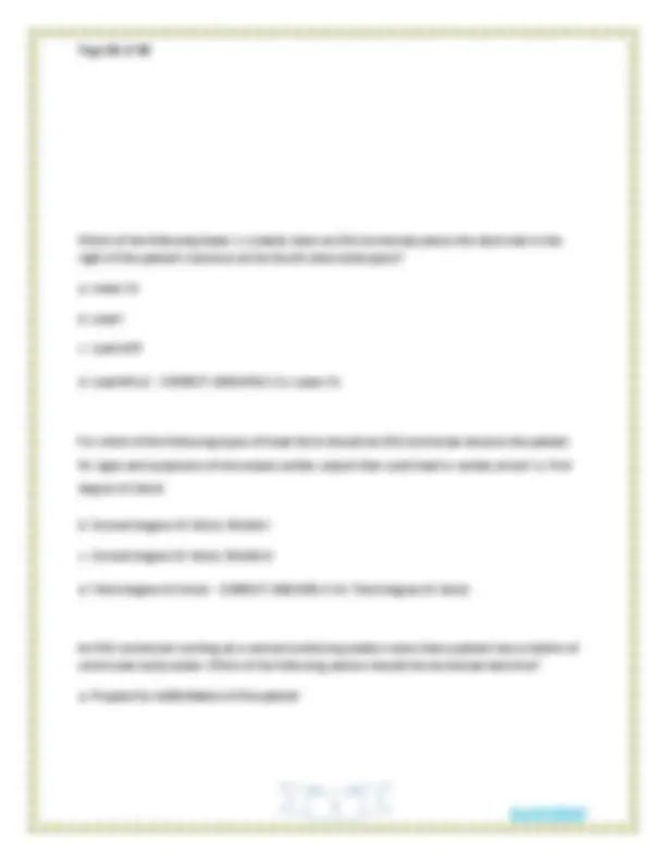EKG Technician Practice Test: 2024-2025 Questions and Answers | Exams ...