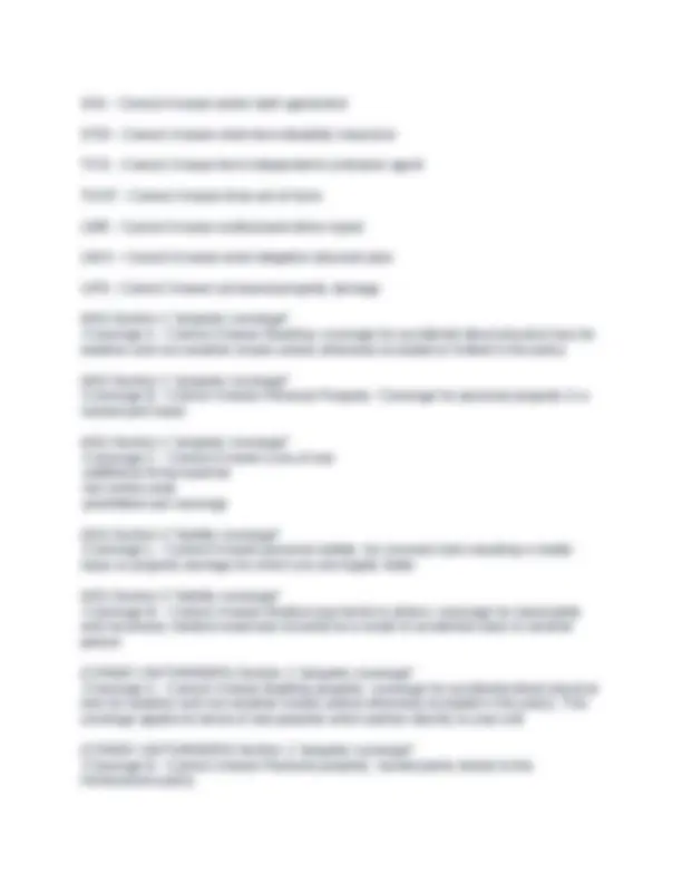 State Farm Insurance Acronyms and Key Concepts: A Glossary for Students ...