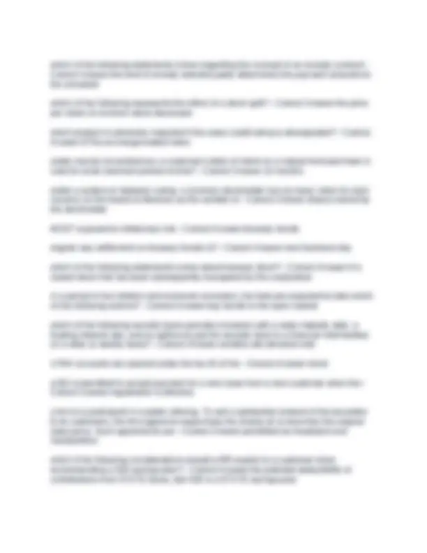 FINRA Practice Exam with Answers: 2024 | Exams Advanced Education | Docsity