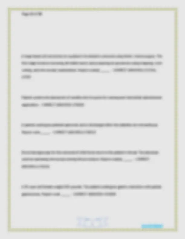 CPT SURGERY CODING QUESTIONS WITH CORRECT DETAILED ANSWERS LATEST ...