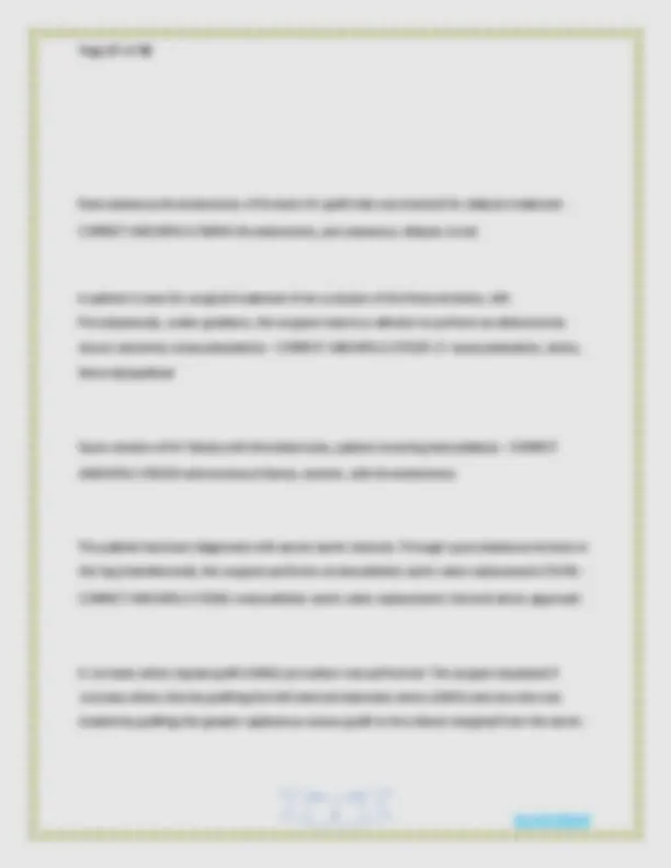 CPT SURGERY CODING QUESTIONS WITH CORRECT DETAILED ANSWERS LATEST ...