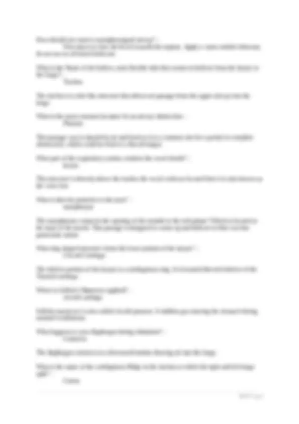 Airway Management: Multiple Choice Questions and Answers | Exams Nursing | Docsity