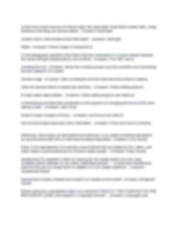 Film Production Terminology and Techniques: A Review of Key Concepts ...