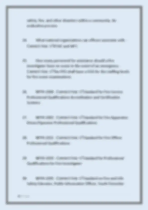 TCFP Fire Marshal Exam: Comprehensive Guide to Fire Safety and Code ...