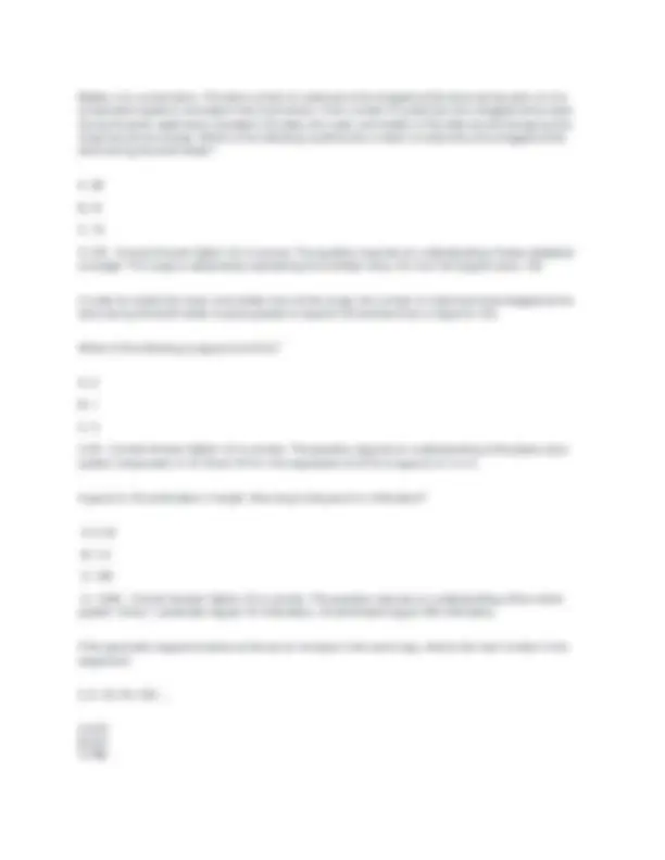 Math Praxis Examination Test: Practice Questions and Answers | Exams ...