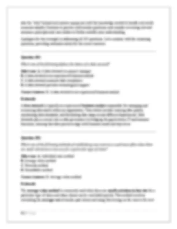 AIC 300 Claims Exam 2025: Frequently Tested Questions with Answers and ...