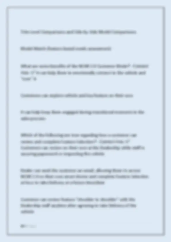 NCAR 2.0 Nissanconnect Certification Exam: A+ Graded Answers | Exams ...