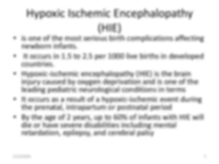 Hypoxic-Ischemic Encephalopathy (HIE) in Neonates: Diagnosis and ...