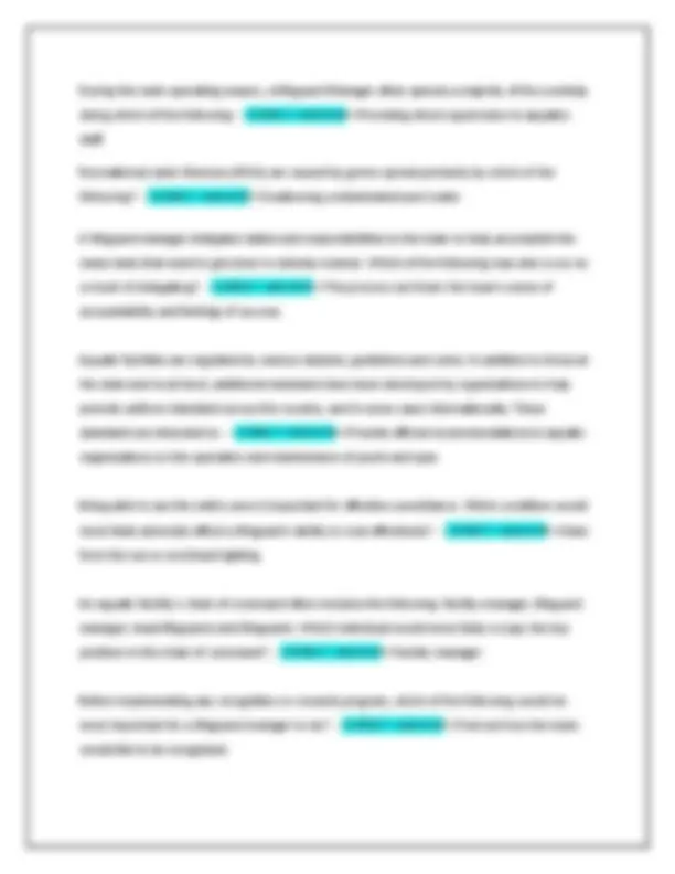 Lifeguard Management Exam and Practice: 2025 Complete 100 Questions and ...