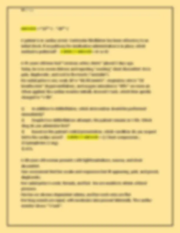 AHA PALS EXAM 2025 ACTUAL EXAM TEST BANK: 230 Questions and Answers ...