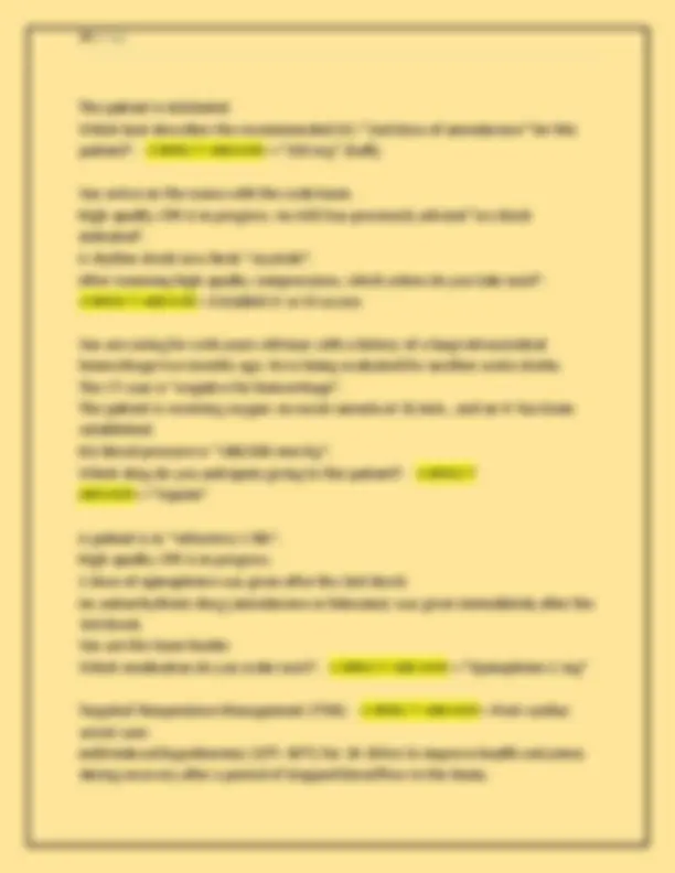 AHA PALS EXAM 2025 ACTUAL EXAM TEST BANK: 230 Questions and Answers ...