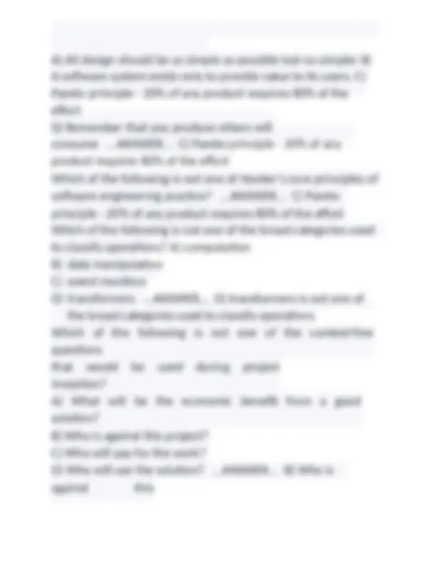 Software Engineering Exam Questions and Answers: 200+ Questions with Detailed Rationales | Exams ...