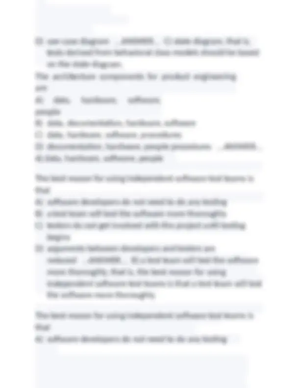 Software Engineering Exam Questions and Answers: 200+ Questions with Detailed Rationales | Exams ...