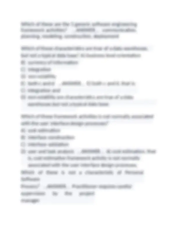 Software Engineering Exam Questions and Answers: 200+ Questions with ...