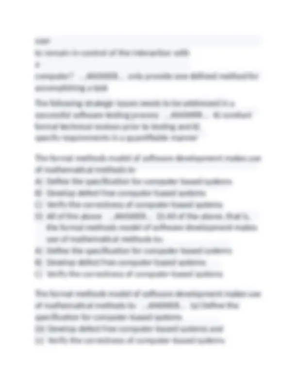 Software Engineering Exam Questions and Answers: 200+ Questions with ...