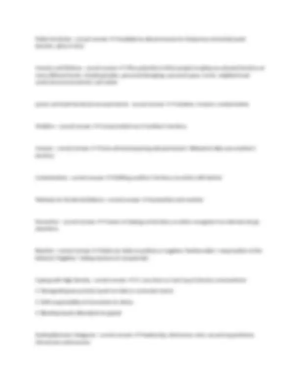 Nonverbal Communication Exam Questions and Answers | Exams Nursing ...