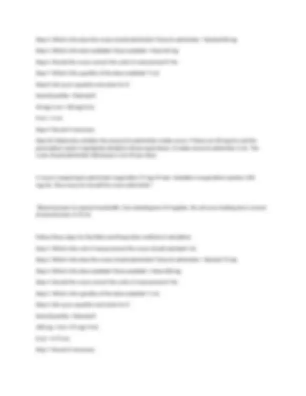 Dosage Calculation Practice: Ratio and Proportion Method for Nursing ...