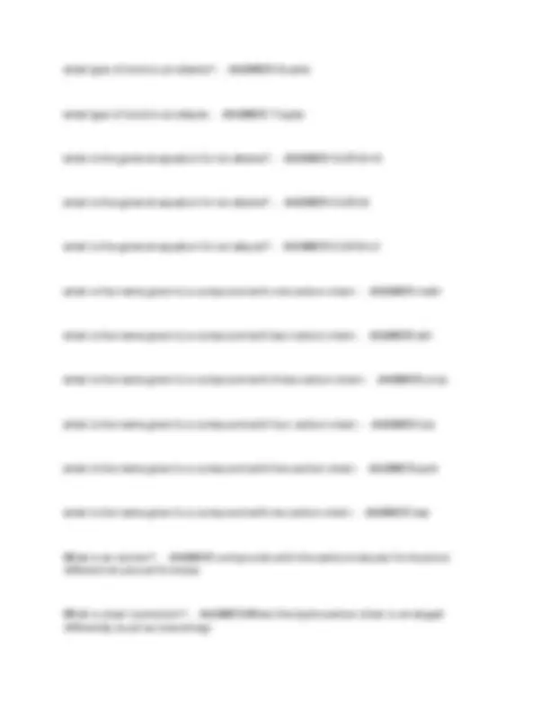 Unit 5 Applied science level 3 BTEC Chemistry New Study Set 100% ...