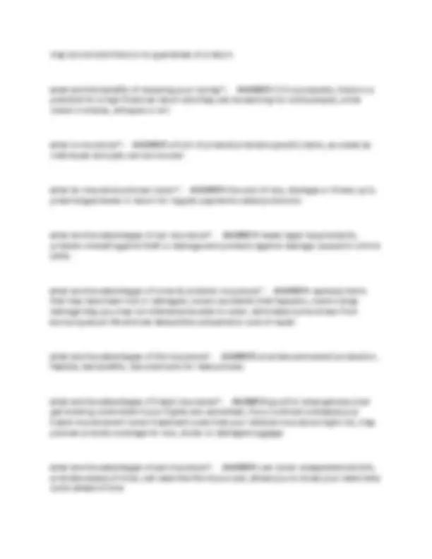 BTEC Business Level 3: Finance Guide - Borrowing, Saving, Investing ...