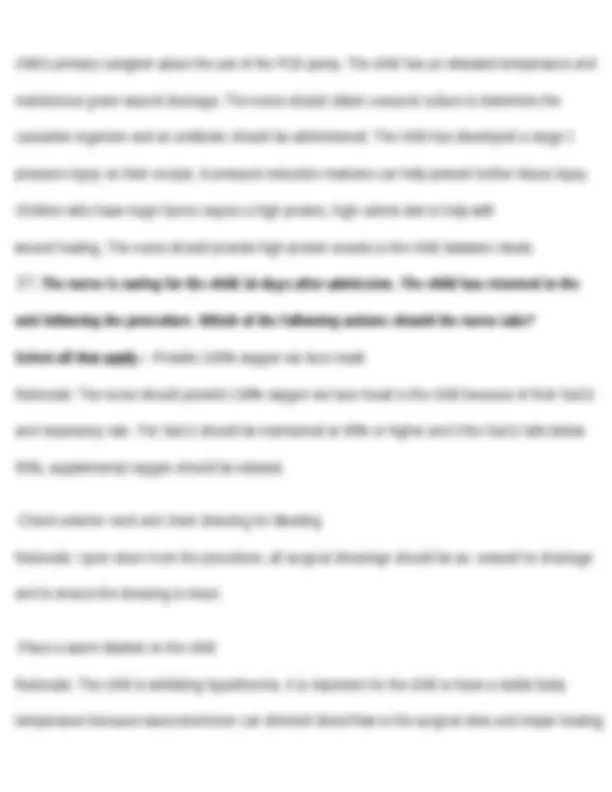 ATI RN Pediatric Nursing Online Practice 2023 B revision questions ...