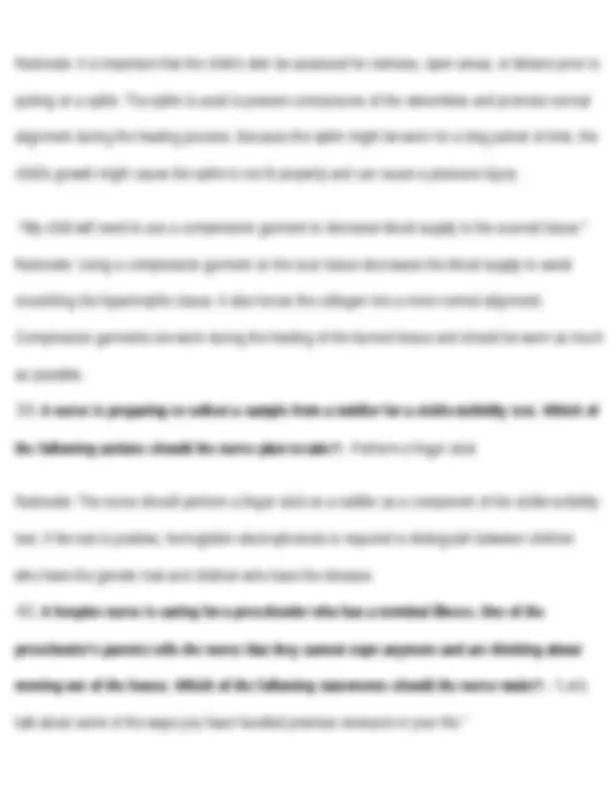 ATI RN Pediatric Nursing Online Practice 2023 B revision questions ...